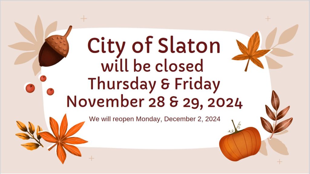 Slaton, TX – Official Website – Your Kind of Town